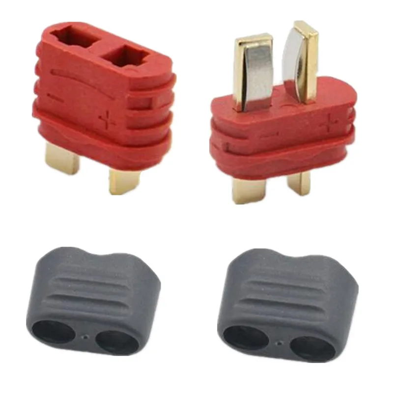 2-pin RC Model Connectors 10 Pairs Micro T-Plug Connectors – Gold, For ...