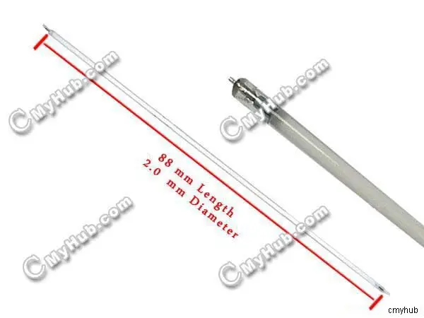 88mm Backlight Cold Cathode Fluorescent Lamps For 5" inch Laptop ...