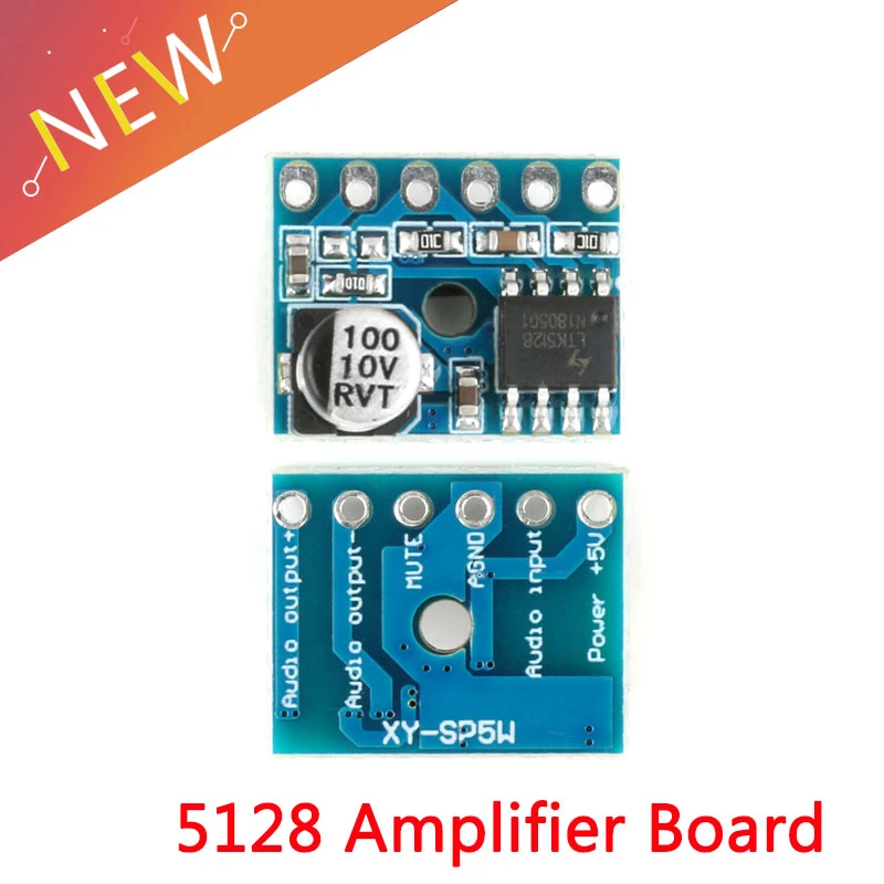 Low distortion class d amplifier board