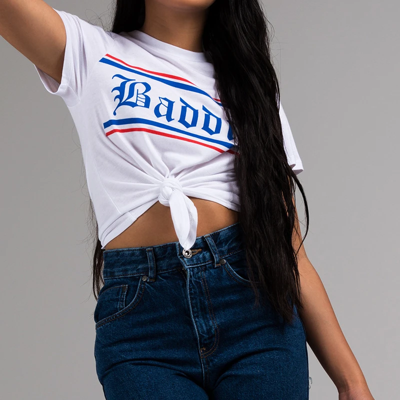 BADDIE CROP TOP-in T-Shirts from Women's Clothing & Accessories on ...