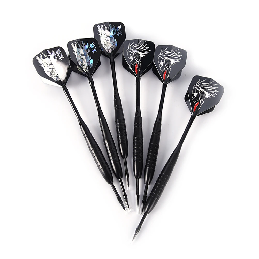 6 Pcs New Professional 22 Grams Steel Tip Darts With Aluminum Alloy ...