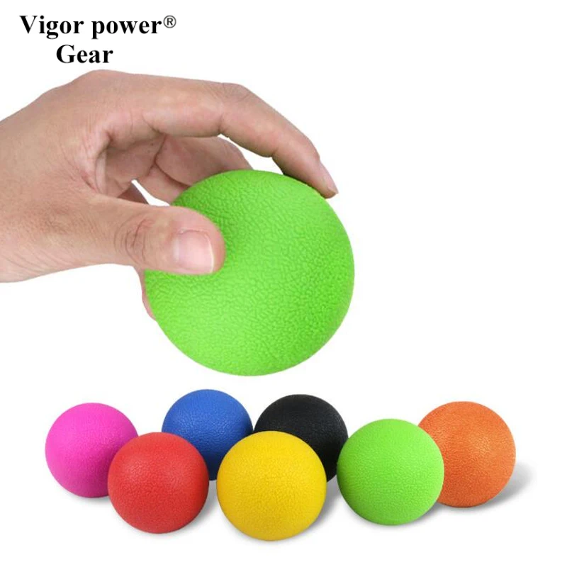 Free shipping TPE Massage Ball Fitness Ball Crossfit Therapy Gym Muscle ...