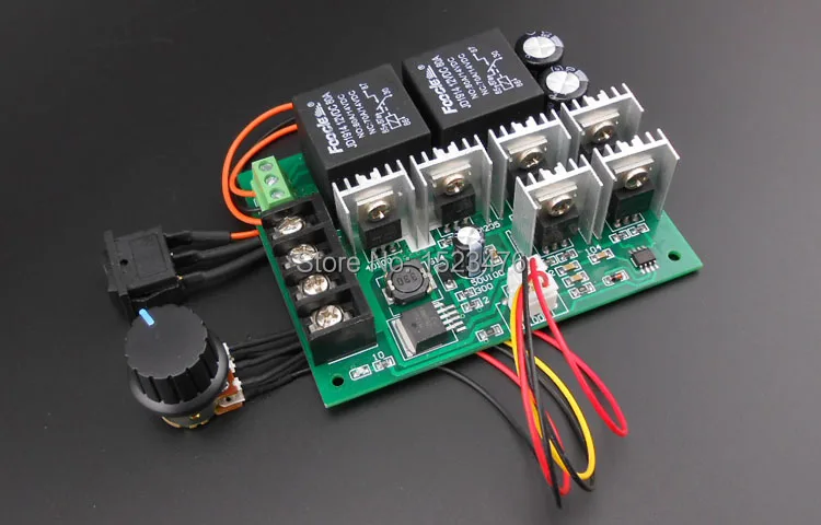 Купить DC10-50v шим регулятор скорости электронов с положительный ...