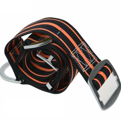 1500KG Outdoor safety waist belt with double D ring mountaineering rock ...