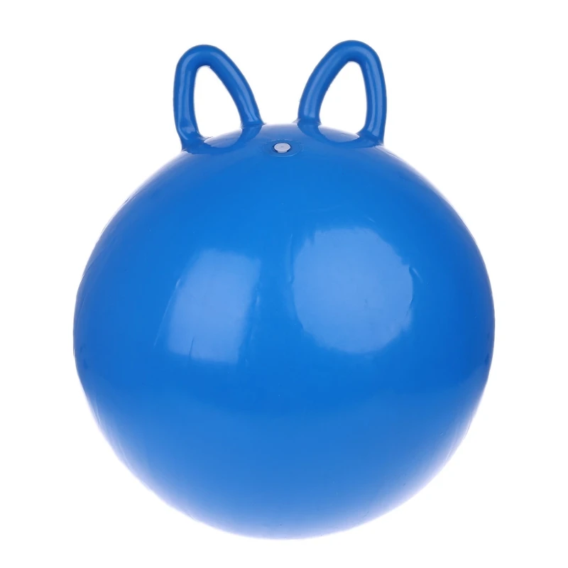 18" Cat Ear Inflatable Jump Ball Hopper Bounce Retro Ball With Handle ...