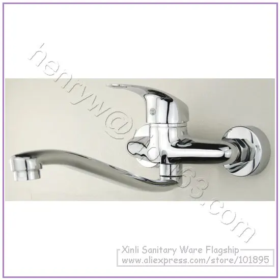 L15682-Luxury-Wall-Mounted-Chrome-Color-Brass-Material-Single-Leaver ...