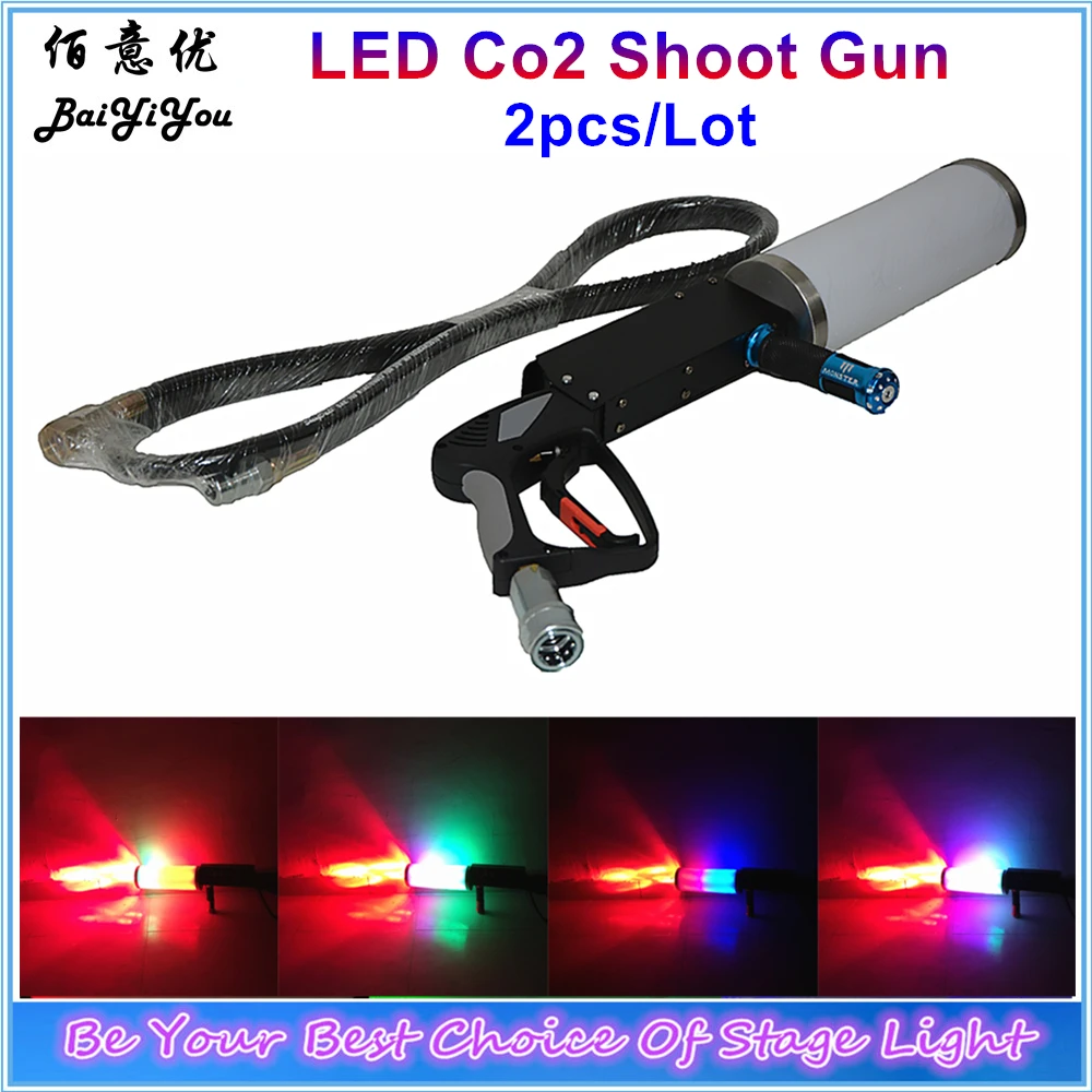 New Handheld Led Co2 Gun Cryo Led Co2 Dj Gun Jet Machine Rgb Led Gun Dj ...