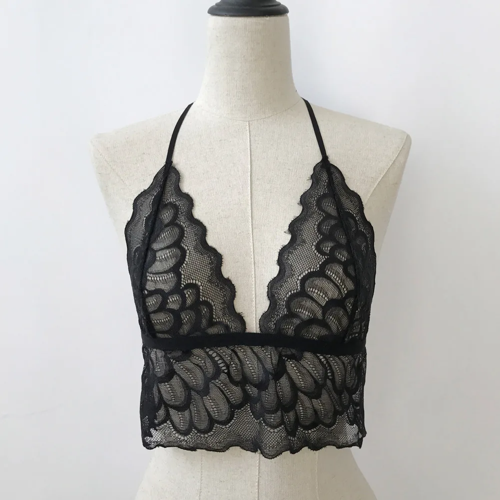 Buy Sexy Womengirls Lace Bra Floral Bralette Bustier
