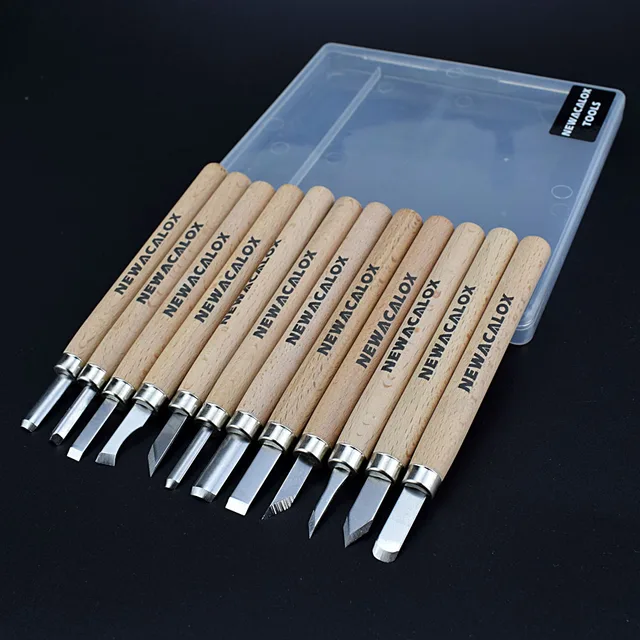 Complete Craft Scalpel Kit – Wooden Handles with Various Steel Blades ...