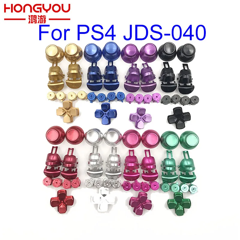 Botones de Metal tipo bala para mando de PS4 Slim Pro JDM040 JDS040 ...