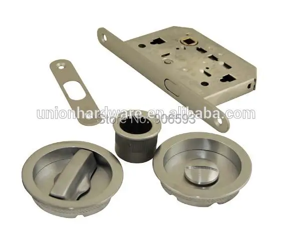 2sets-free-shipping-Modern-round-shape-sliding-door-lock-hook-lock ...