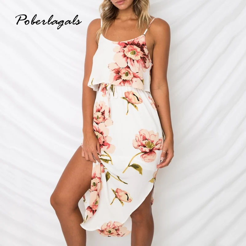 Buy Summer Irregular Retro Dress Women Halter Sexy