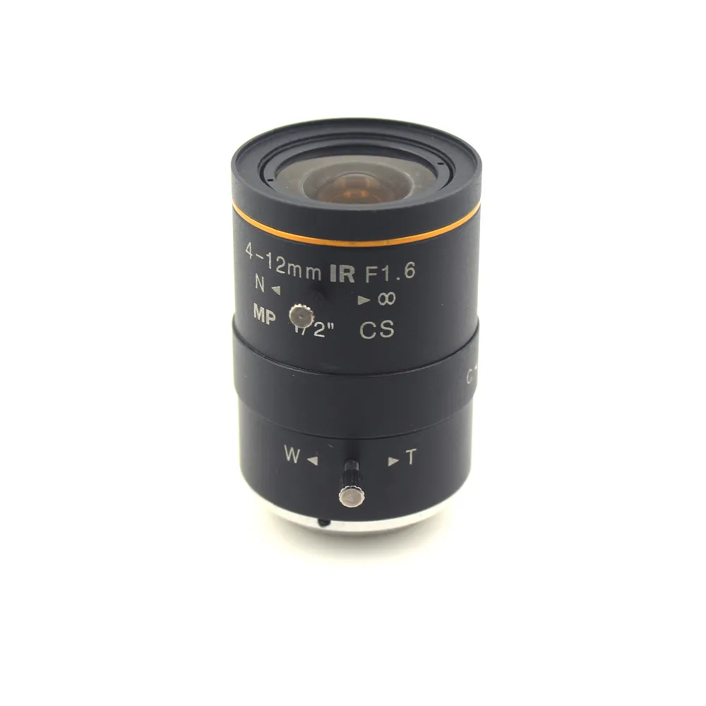 New 4-12mm IR Lens F1.6 MP CS Mount Industry Lens For 1/2 - Famidy.com