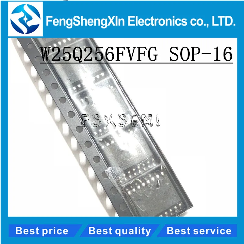 5pcs/lot New W25Q256 W25Q256FVFIG W25Q256FVFG 25Q256FVFG SOP 16 32MB ...