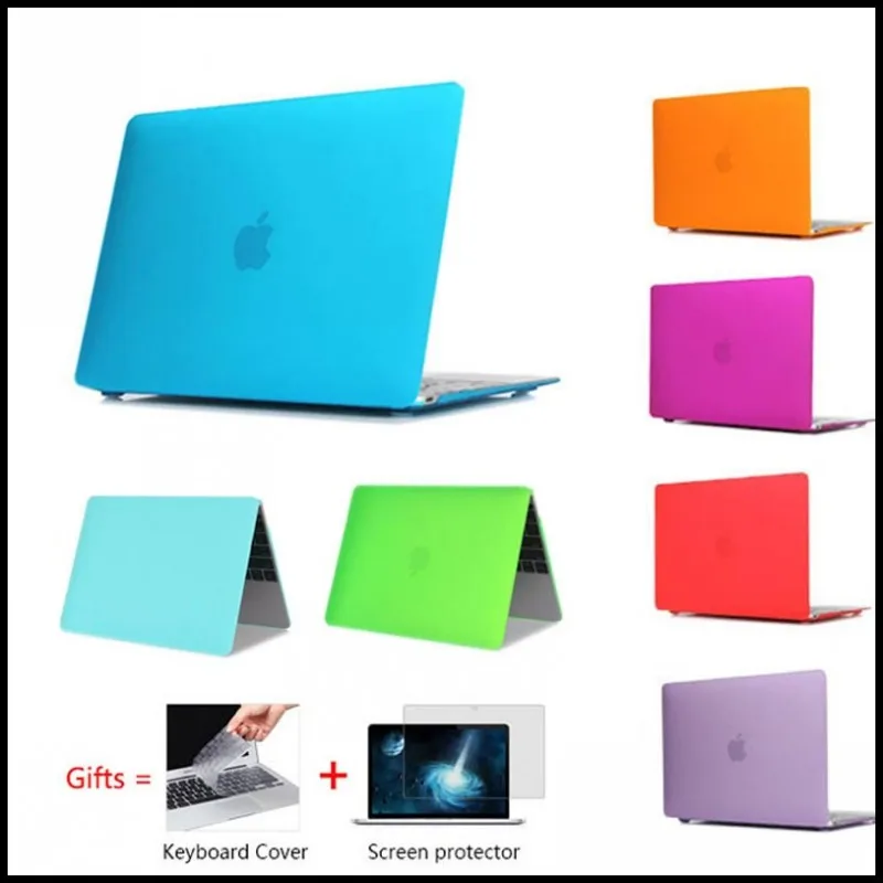 Fashion Colorful Matte Laptop Shell for MacBook Pro 13 Case 13.3'' PVC ...