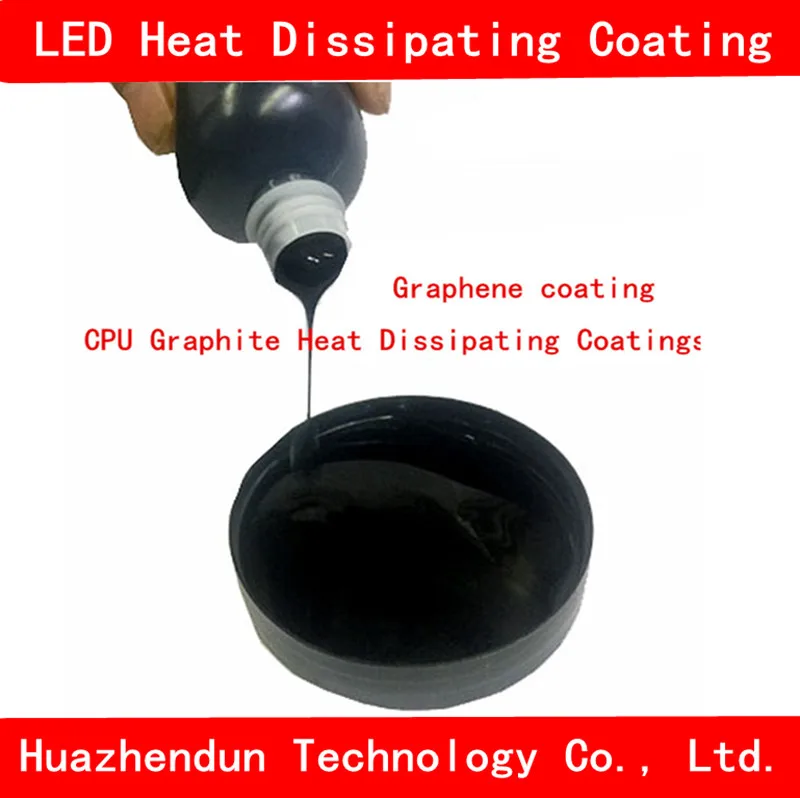 Graphene coating CPU Graphite Heat Dissipating Coatings Radiation heat ...