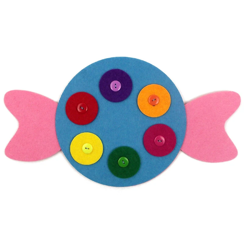 Hand Zipper Button Teaching Montessori Materials Kindergarten Manual ...