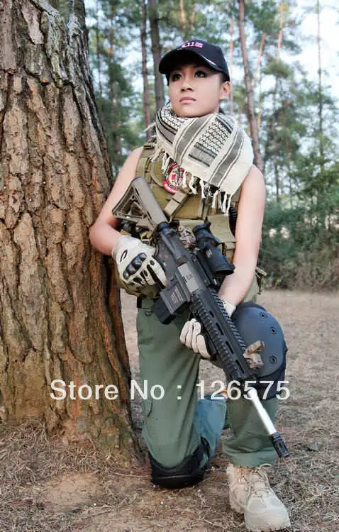 Military windproof Muslim Hijab Shemagh Tactical Desert Arabic Keffiyeh ...