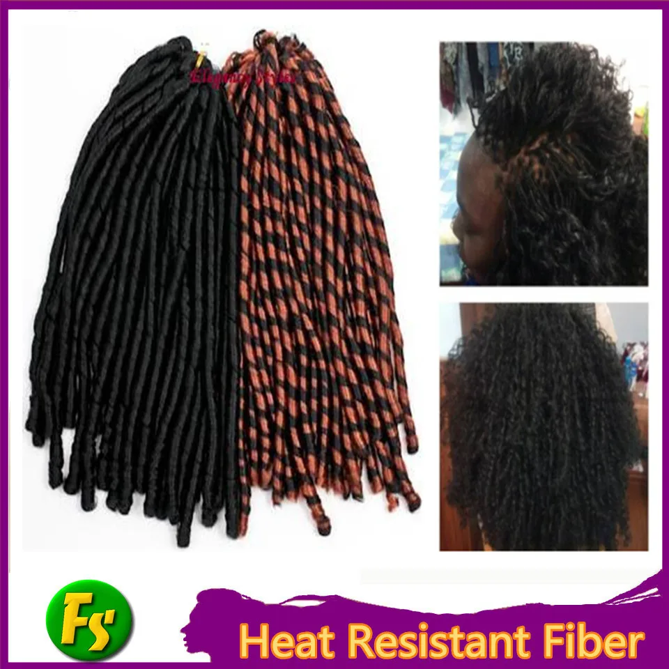 Free Shipping nine Colour Women Hair Extension Darling Soft dread hair ...