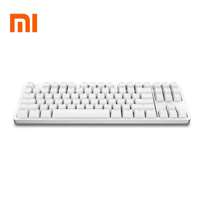 Original Xiaomi YueMi Keyboard 87 Keys Mechanical TTC Red Switch LED ...