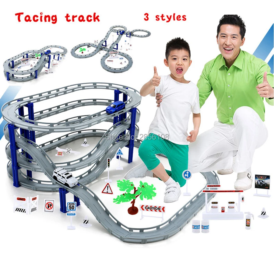 Tren de carreras eléctrico, tren para niños, modelo de juguete, pista de ferrocarril para bebé ...