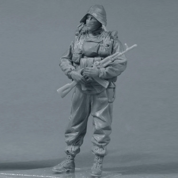 1/35 Spetsnaz GRU (1999), 2 figure, Resin Model Soldier GK, Military ...