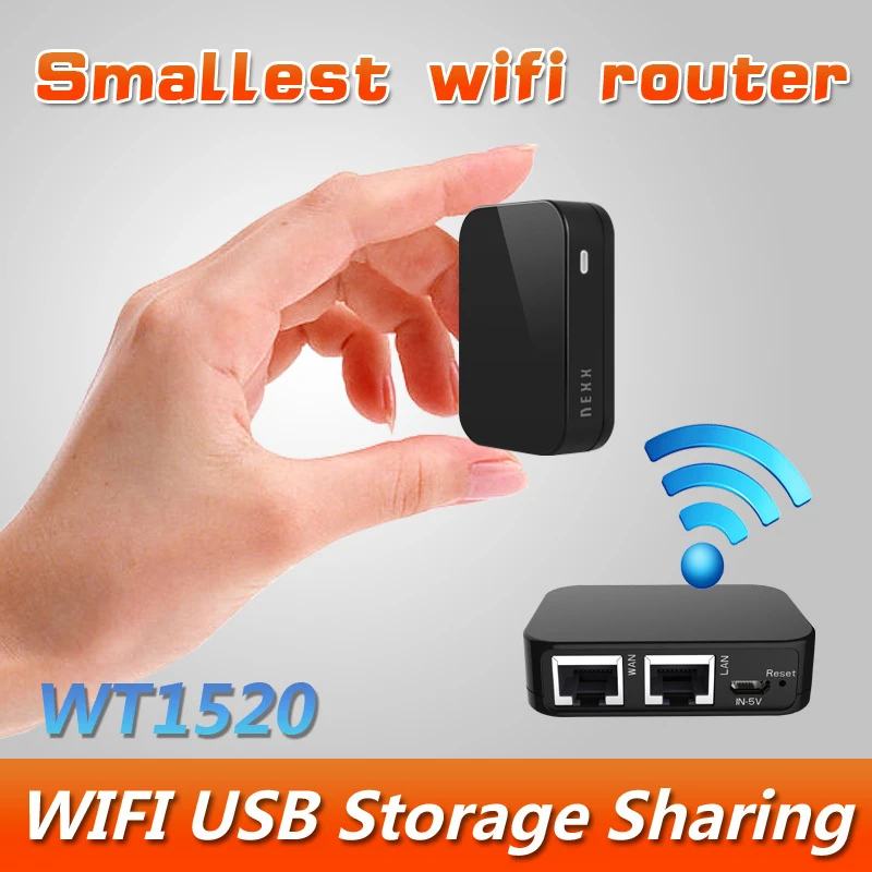 NEXX WT1520F 150M Portable Mini Wifi Router IEEE 802.11 b/g/n AP ...