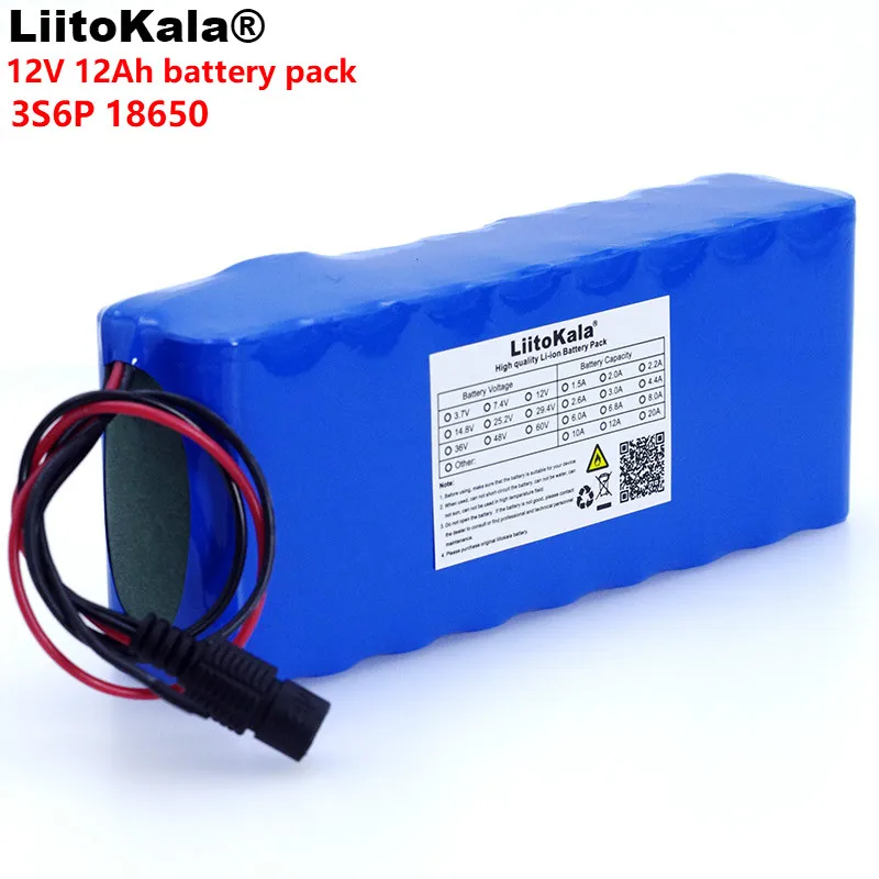 LiitoKala-12v-12A-18650-Lithium-Battery-12000-mAh-Capacity-Lithium ...