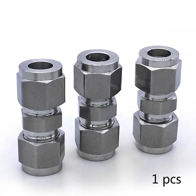 1pcs-OD-20mm-Pipe-Double-Ferrule-Tube-Straight-Compression-Tube-Fitting ...
