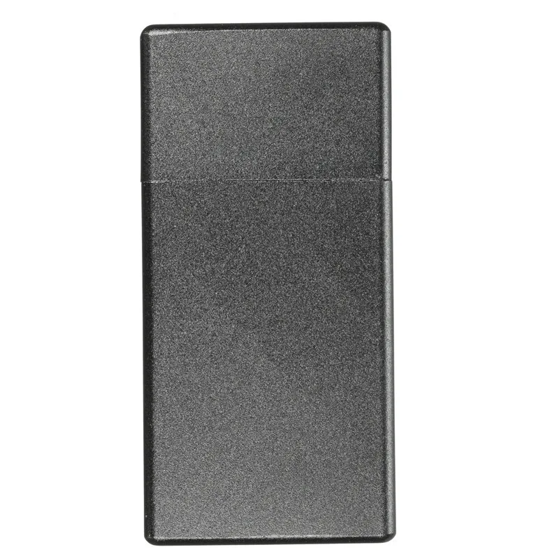 Portable Rectangular Ashtray - Smokeless, Elegant Sliding Metal Body in ...