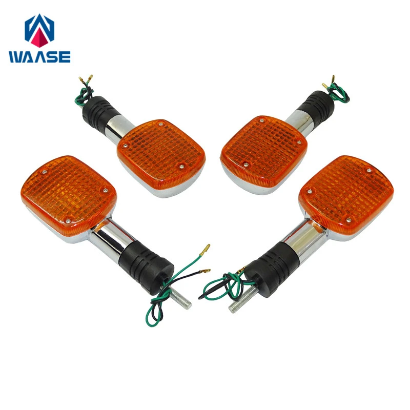 Waase Motorcycle Turn Signals Blinker Indicator Bulb Light Lamp Amber ...