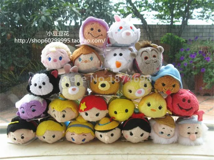 Tsum Tsum Mini Plush Mickey Minnie Dumbo Peter Pan Piglet Lion King ...