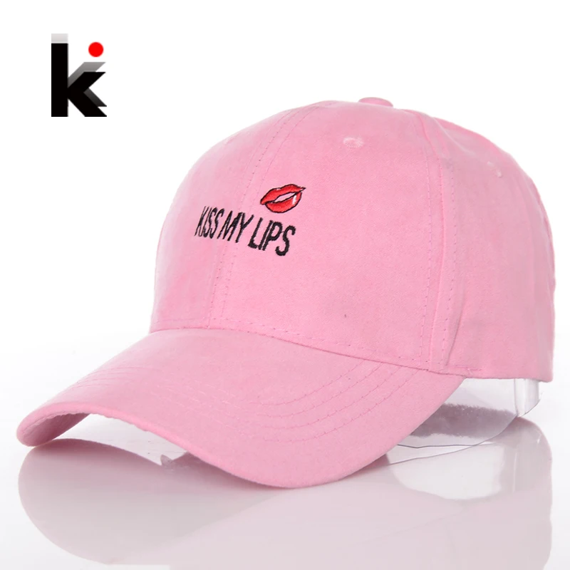 Women-s-Snapback-Caps-Kiss-My-Lips-Men-Baseball-Cap-Women-hat-Casquette ...