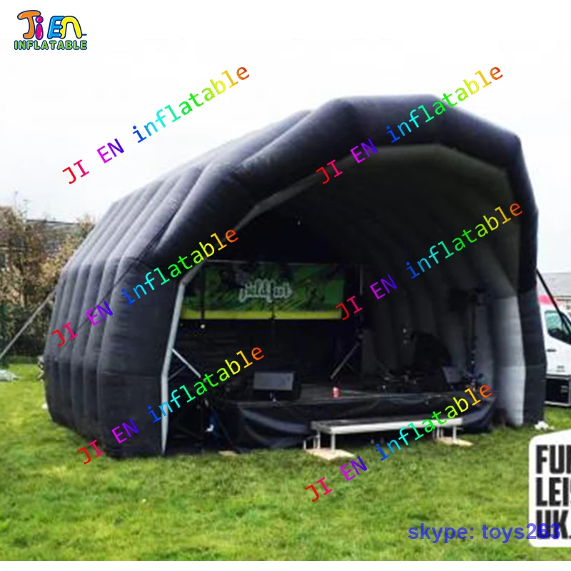 6m/7m/8m Giant Inflatable Stage Cover Event Tent For Sale, Cheap Stage ...