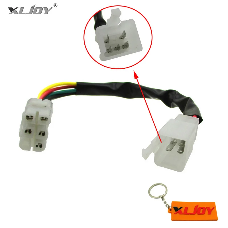 XLJOY-CDI-Cable-Wire-Adapter-Connector-Plug-For-Scooter-Moped-Pit-Dirt ...