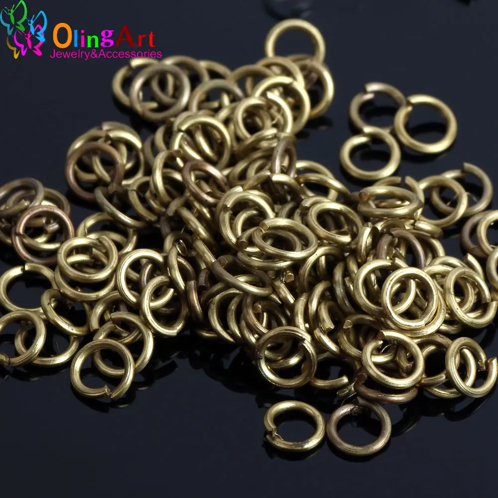 Olingart Open Jump Ring 3 4 5 6 7 8 10 12mm Link Loop For Diy Jewelry ...