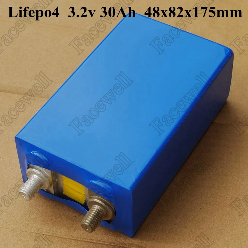 3.2v lifepo4 battery 30ah 3.2v high drain 30A 30000mah cell lithium ion ...