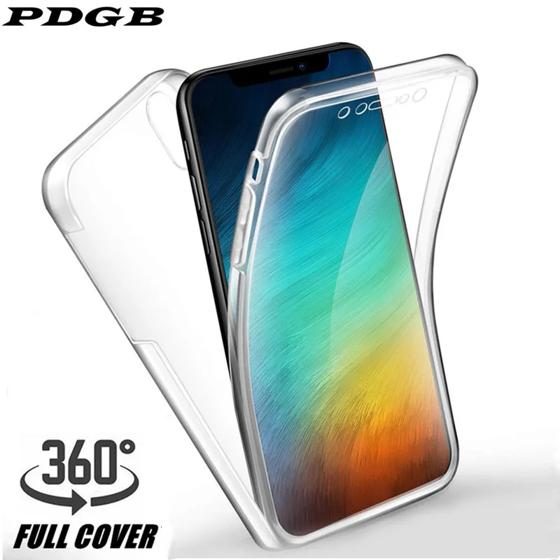 PDGB funda protectora de TPU para iPhone, cubierta completa de pantalla ...