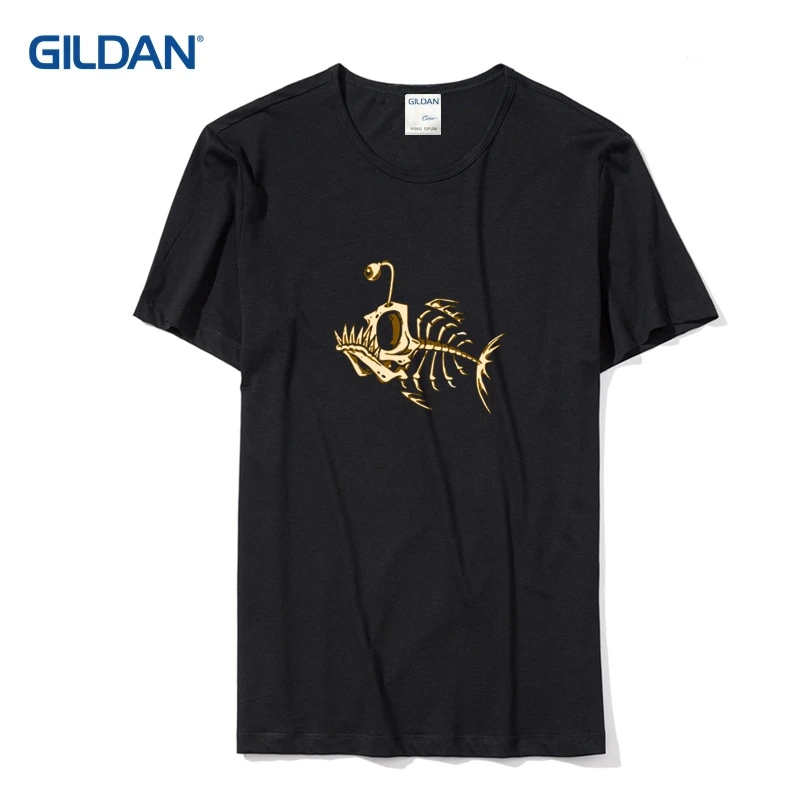 Bonefish Deep Sea Fish Skull Fishinger Skeleton T Shirt For Gents 2018 Bonefish Deep Sea Fish Skull Fishinger Skeleton T Shirt For Gents 2018