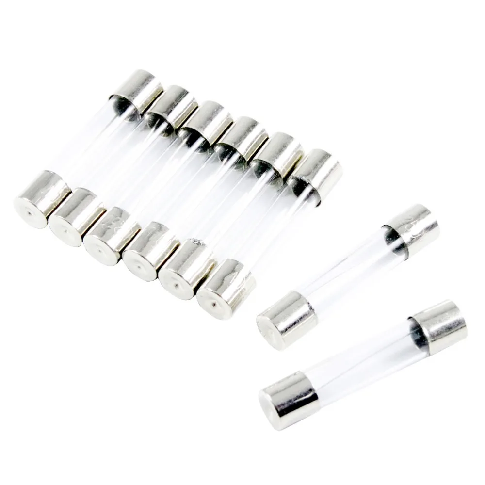 Fast Quick Blow Fuses 6*30mm 15A 250V Glass Tube Fuse 6x30mm 15Amp ...