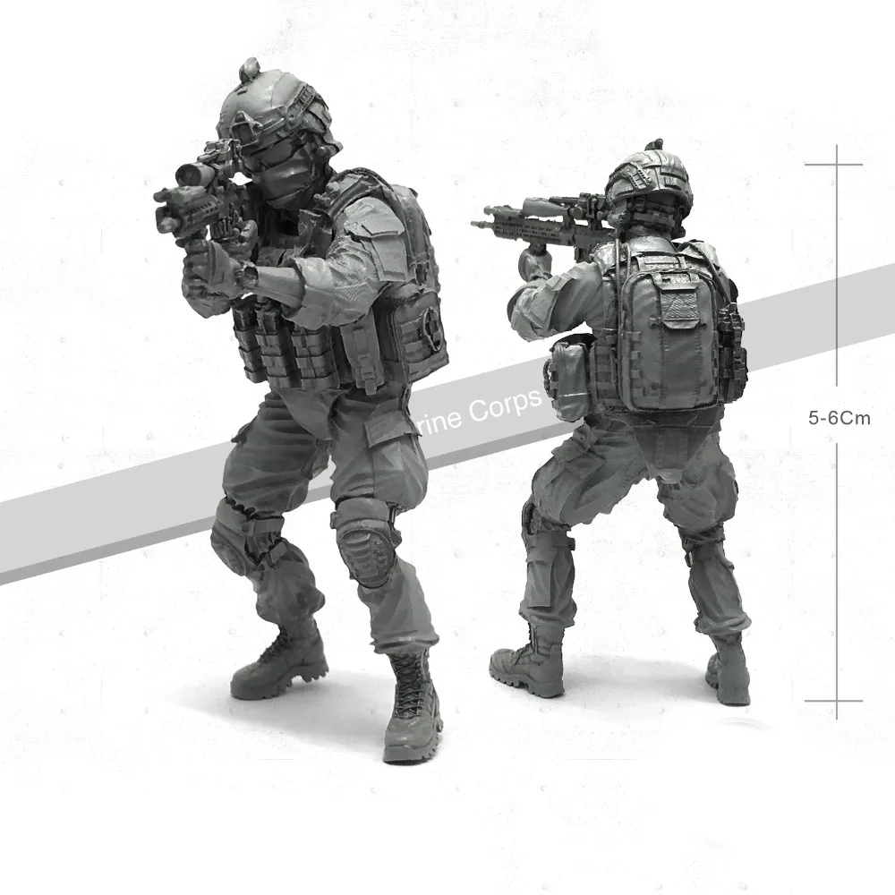 1/35 U.S. Special Forces Army Soldier The Attacker Resin Soldier Model ...