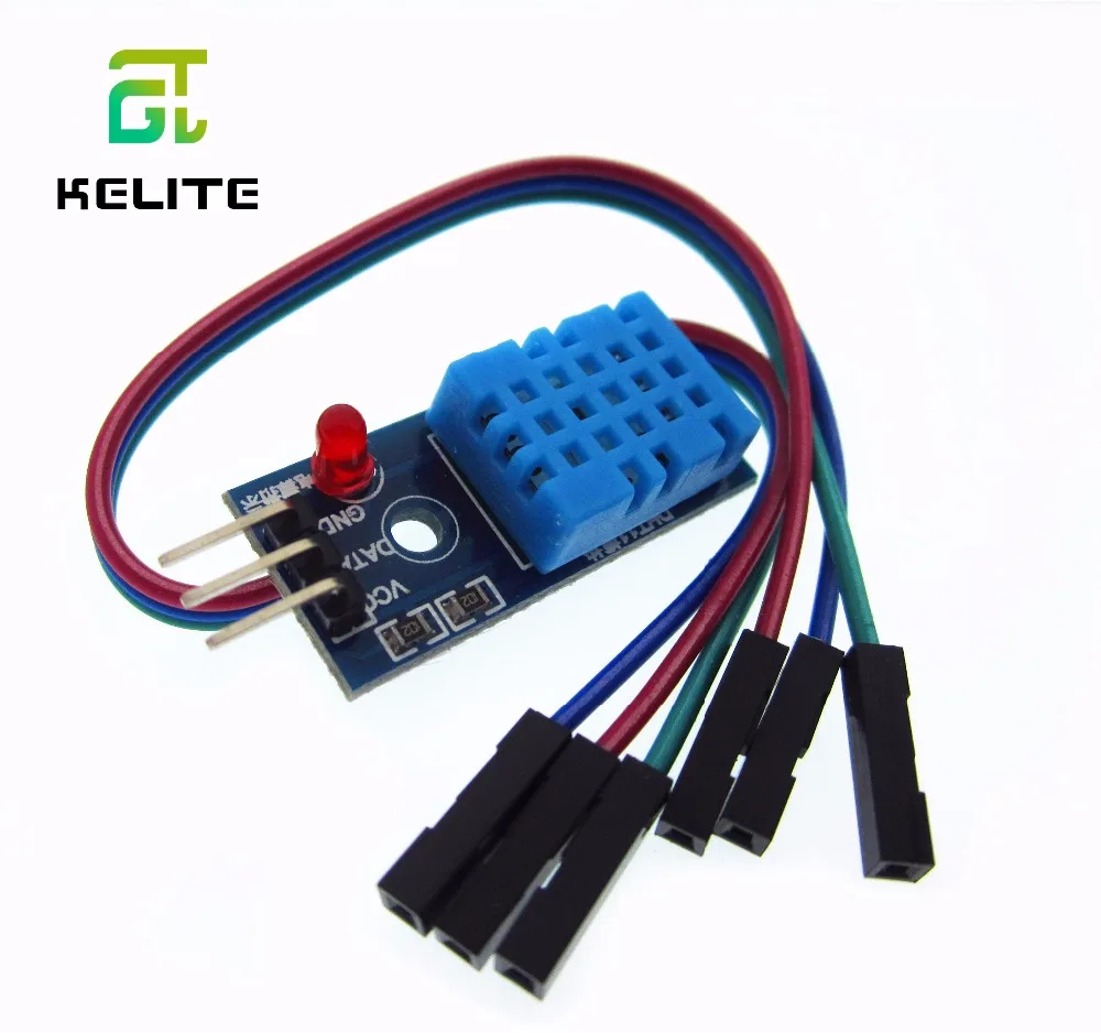 Single-bus-digital-temperature-and-humidity-sensor-DHT11-modules ...