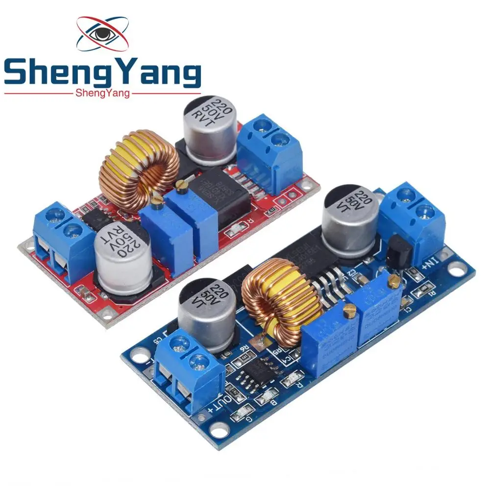 XL4015 5A DC to DC CC CV Lithium Battery Step down Charging Board Led Power Converter Lithium ...