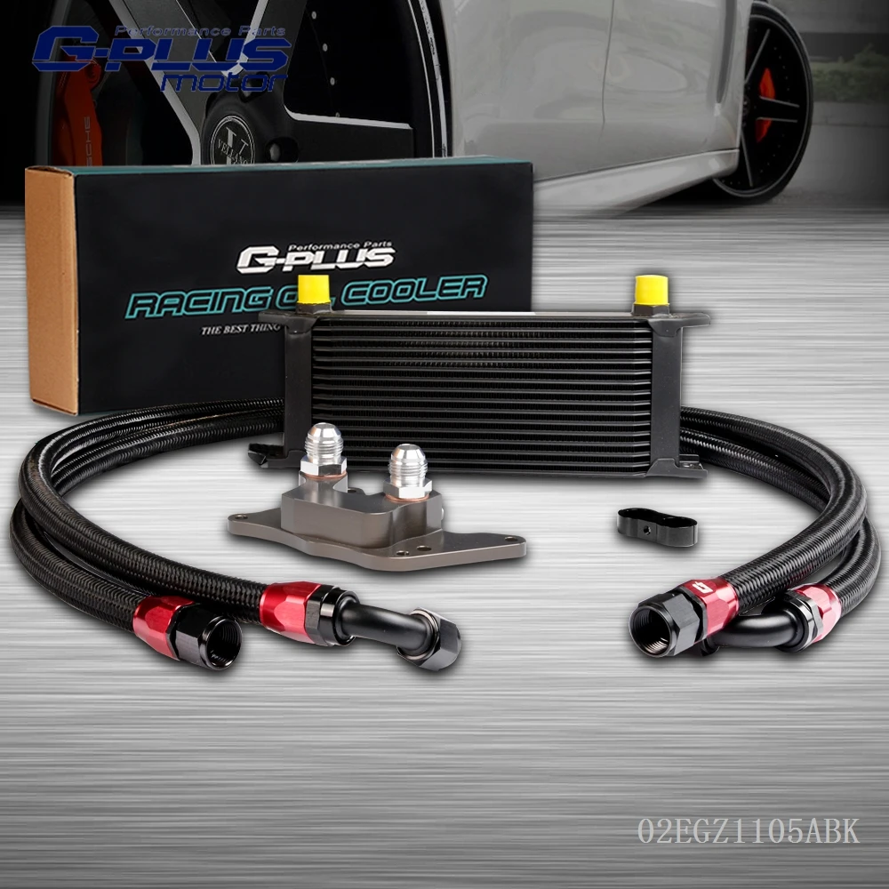 16 Row Engine Oil Cooler Kit For Bmw Mini Cooper S Turbo R56 2006 2012 ...