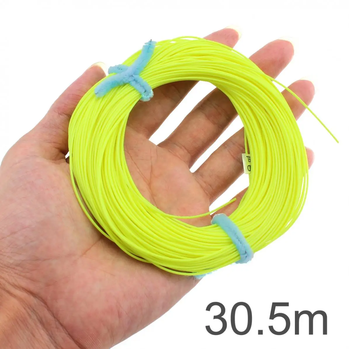 100FT 30.5M Dloating Fly Fishing Line WF 8F Fluorescent Yellow Weight ...