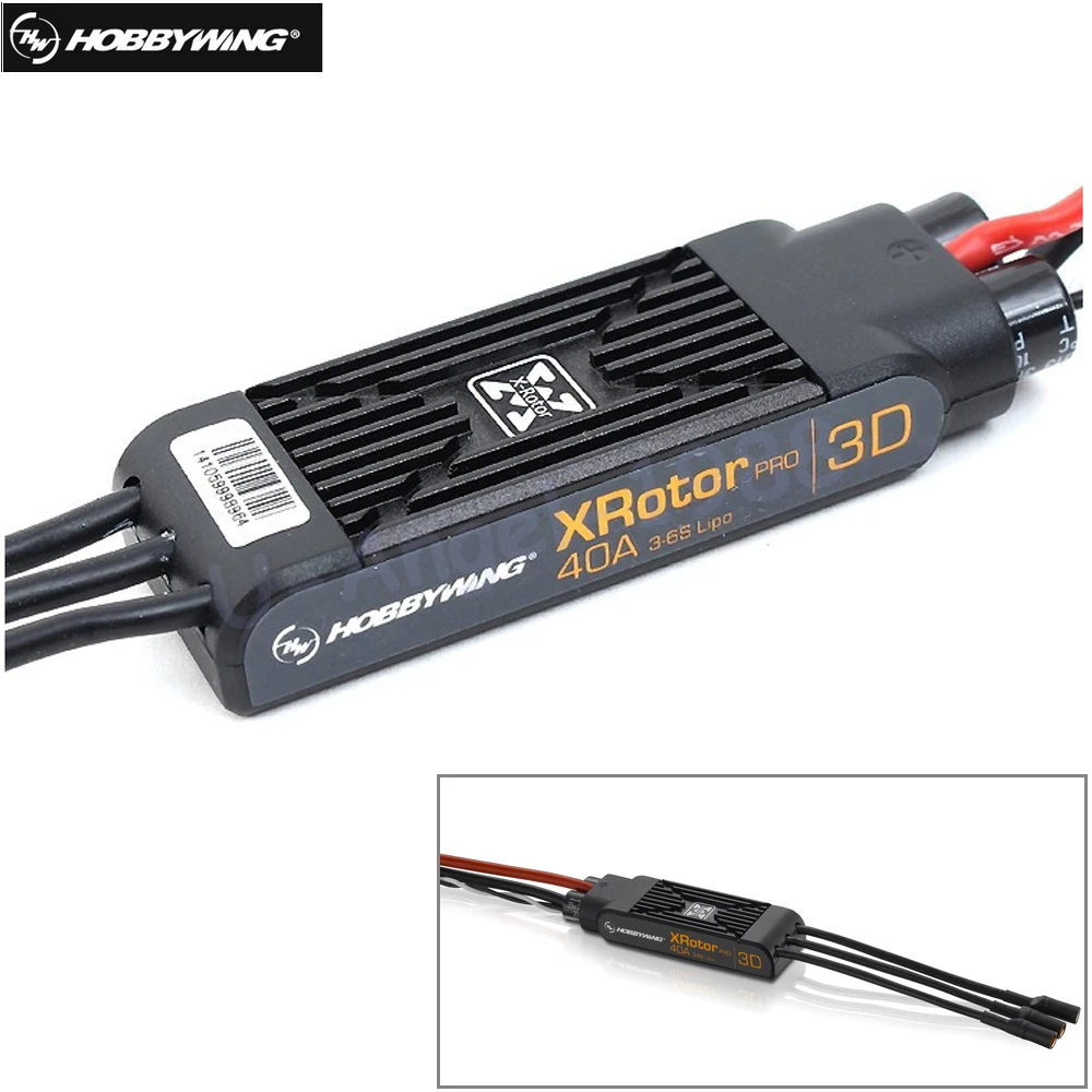 Original Hobbywing Xrotor 40A Pro 3D 3 6S Brushless ESC Speed Control ...