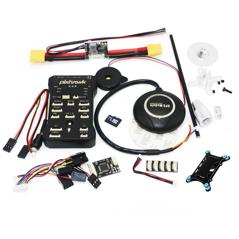 Pixhawk PIX PX4 2.4.8 Flight Controller M8N GPS Module with Built in ...