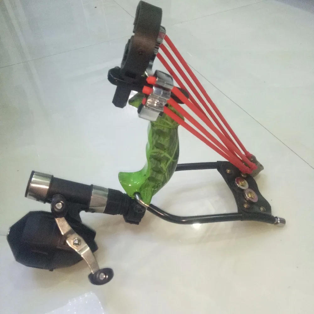 Hot Offers Hunting Mini Crossbow Slingshot Outdoor Steel Powerful ...