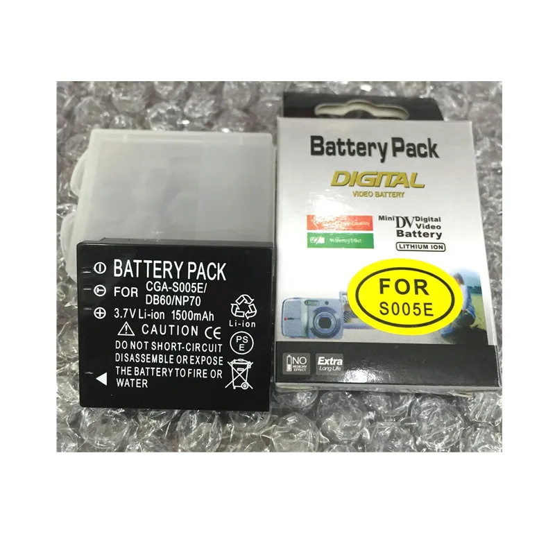 CGA S005 S005 lithium batteries CGA S005E DMW BCC12 Digital camera ...