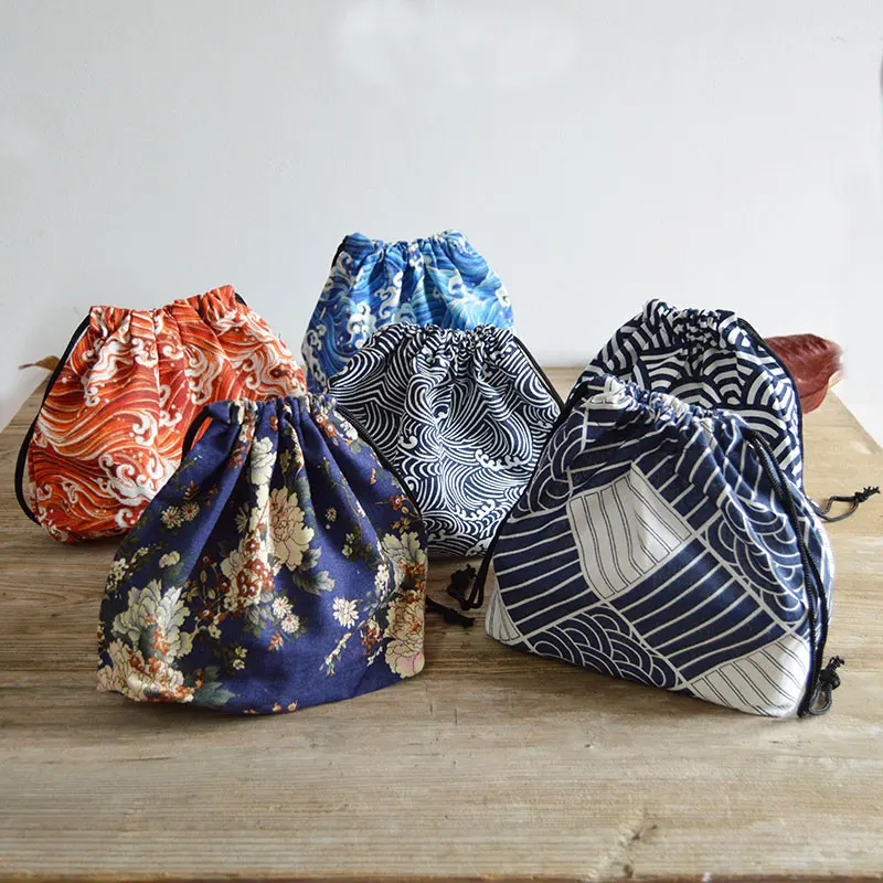 Hot Sale Japanese Style Warm Keep Lunch Bags Leisure Canvas Bags ...
